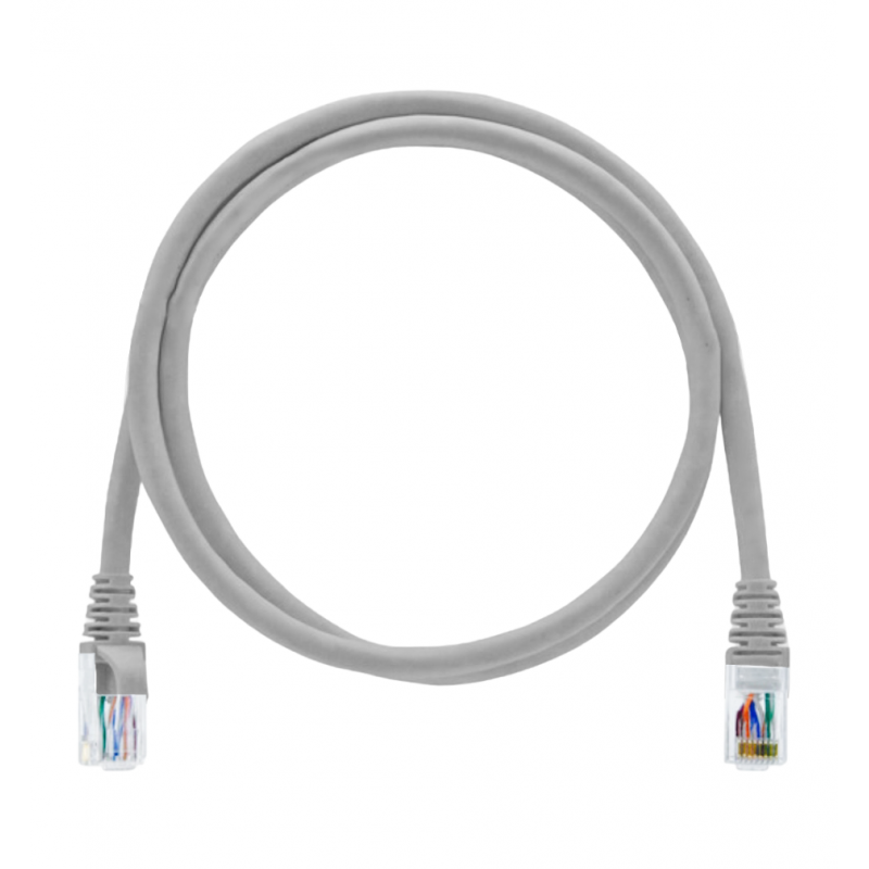 Patch Cord Cat5e 1,5M Nexans Cinza